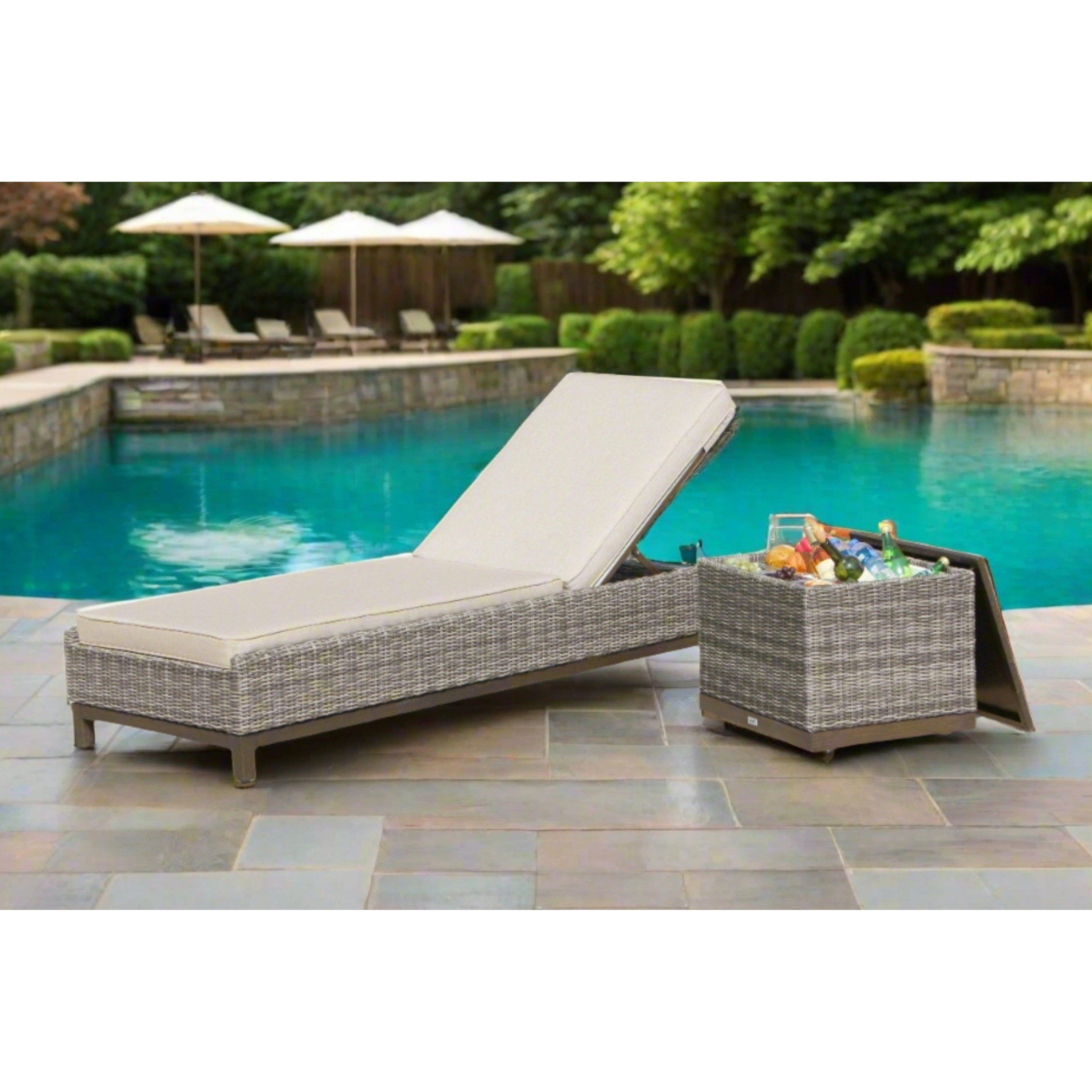 Pool Chaises & Glider Chairs - peter andrews