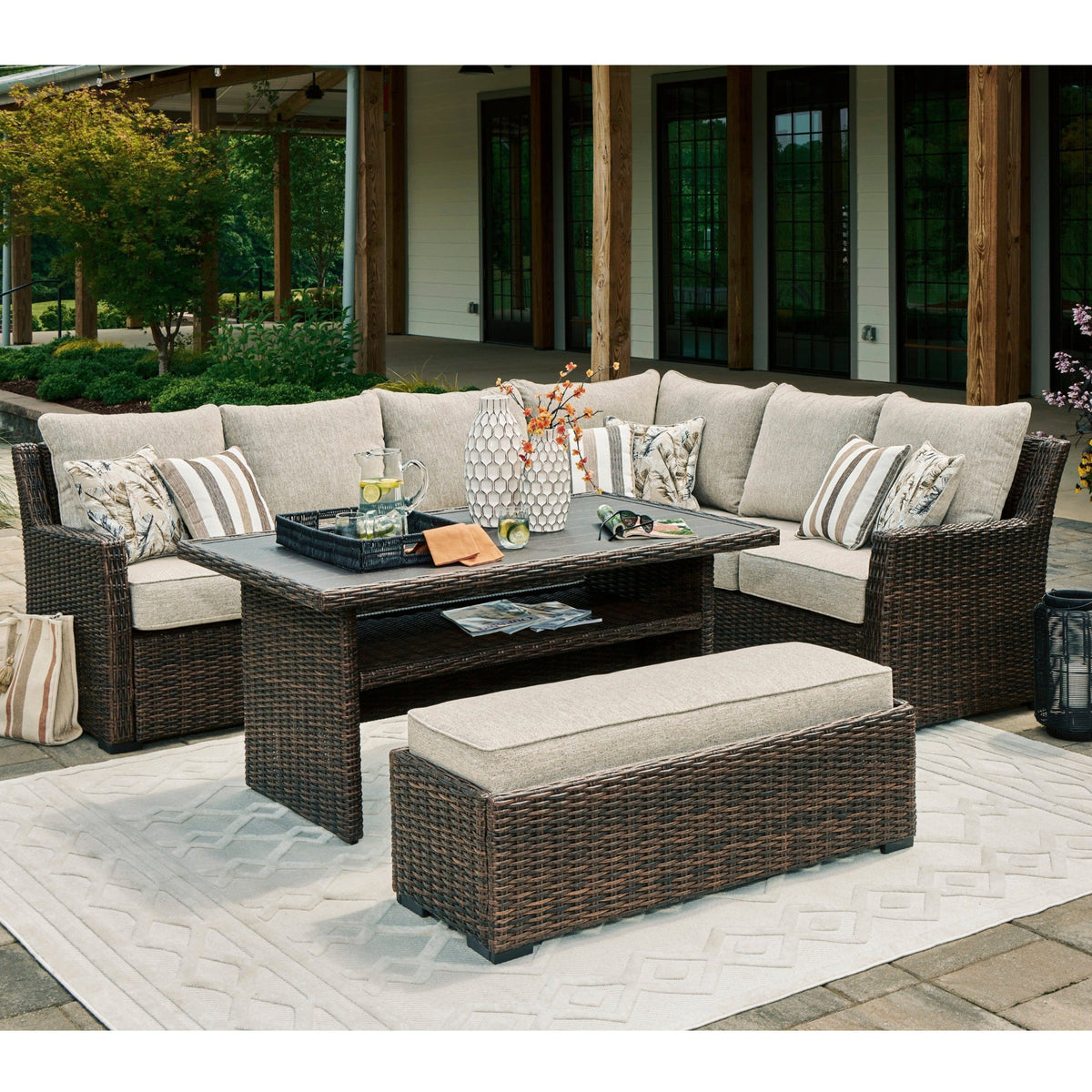 Sausalito Outdoor Comfy Banquette Seating Sets - New FOR 2024 - peter ...
