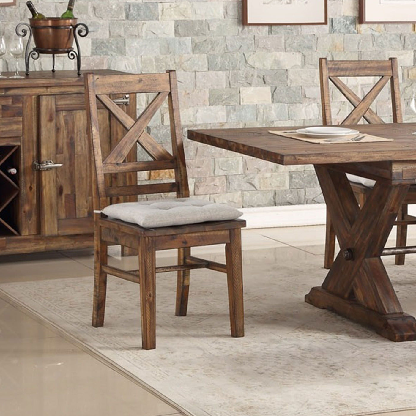 Rustic Dining - peter andrews