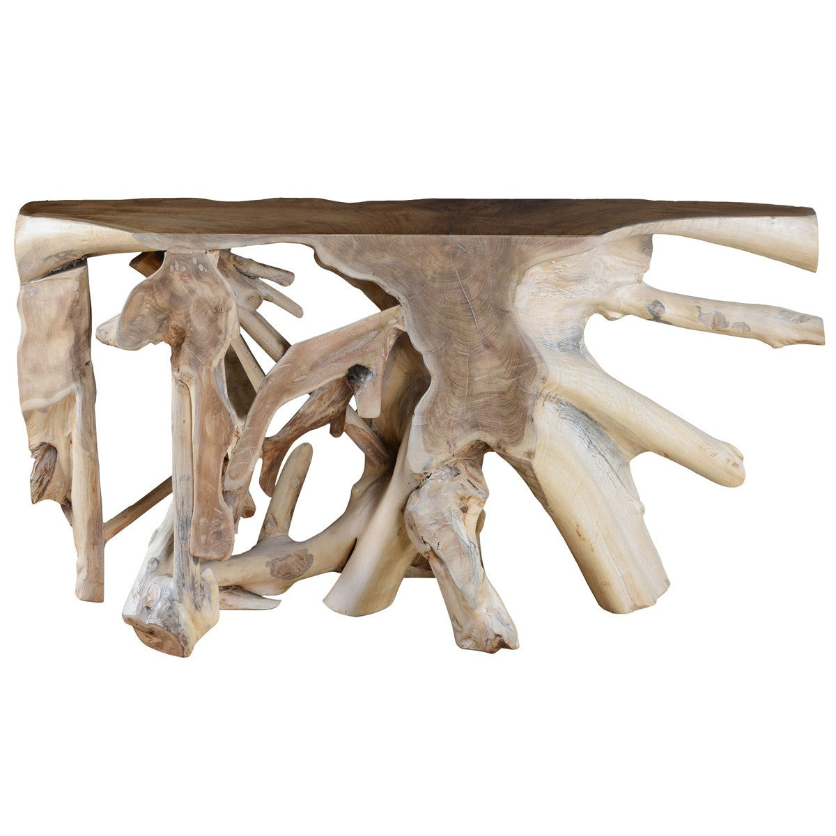 Cypress Root Console Table 71" - peter andrews